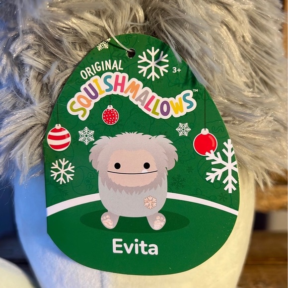 Squishmallows | Holiday | Rare Nwt Evita The Bigfoot Squishmallow 75 ...
